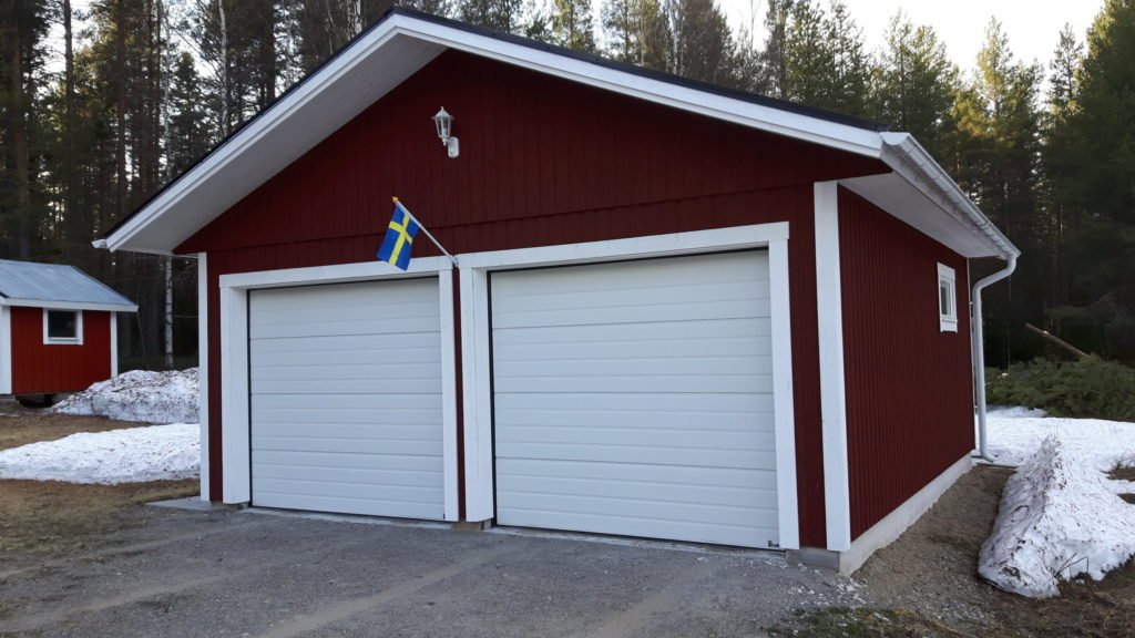 Garagebilder - dubbelgarage, garage med loft, garage med carport ...